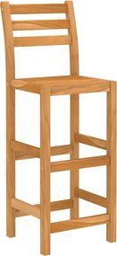 5dílný zahradní barový set masivní akáciové dřevo 3057850