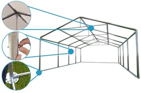 Zahradní párty stan 5x10m PROFI