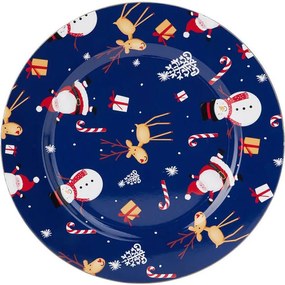 Plastový dekorační tác VÁNOCE assort 33 cm