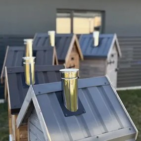 Kalme Elektrická dřevěná udírna s dymboxem 310L antracit