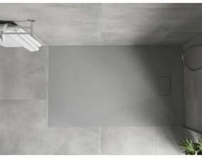 Mexen Hugo, SMC obdélníková sprchová vanička 140 x 80 cm, šedá, 42618014