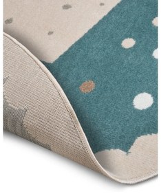 Modrý dětský koberec ø 140 cm Crown – Hanse Home