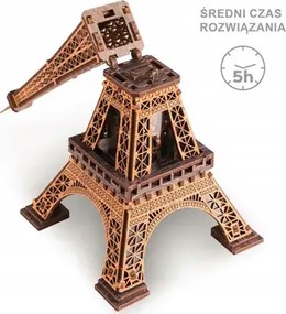 WOODEN CITY 3D dřevěné puzzle Escape puzzle box: Eiffelova věž / 202 d