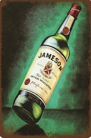 Plechová cedule Jameson Velikost: A4 (30 x 20 cm)