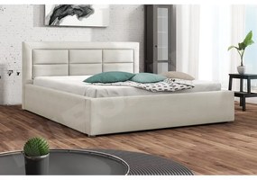 Čalouněná postel s úložným prostorem a roštem Pesto, Rozměr postele: 160x200, Potah: Victoria 14 865
