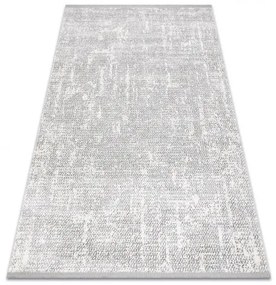 Dywany Luszczow Kusový koberec TULS střapce 51325 melanž slonová kost / šedá Rozměr koberce: 140 x 190 cm