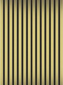 Mexen Lam-F nástěnné akustické lamely 275 x 31,5 cm, plsť 6 mm, Zlatá - S105-275317-2812-057