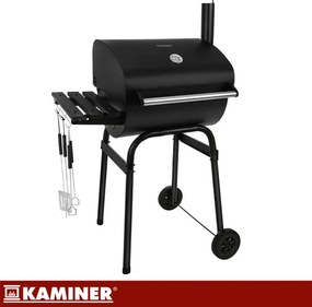 Zahradní gril s krytem 82x51x117cm Kaminer