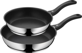 Nerezové pánve v sadě 2 ks s keramickým povrchem ø 28 cm Devil – WMF