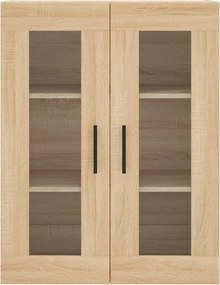 Skříň highboard dub sonoma 69,5 x 34 x 180 cm kompozitní dřevo 3198428