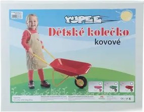 TEDDIES Zahradní kolečko Yupee velké modré / 78x40x32 cm / od 3 let