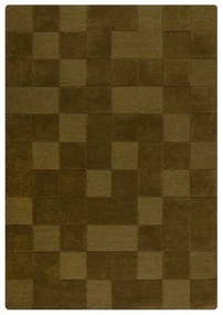 Flair Rugs, Kusový koberec Moderno Checkerboard Green, 200x290, zelená, chodba / předsíň