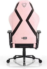 Látková herní židle černo-růžová Diablo X-Horn 2.0 Akira Pink Normal