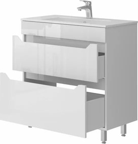 Lavedo Neo White 80 koupelnová skříňka s umyvadlem