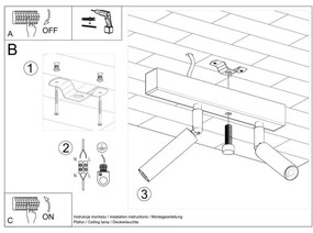 Sollux SL.0903 - Bodové svítidlo EYETECH 2xG9/12W/230V bílá