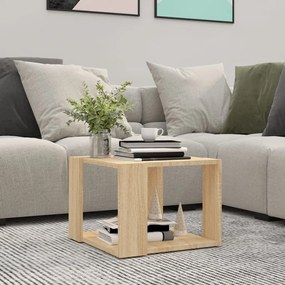 Konferenční stolek dub sonoma 40 x 40 x 30 cm kompozitní dřevo - Default Title