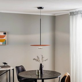 Vibia Flat LED závěsné světlo Ø 55cm terakota