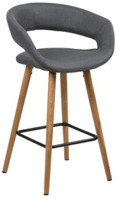 Actona - Barová židle Grace tmavě šedá (66266)