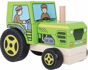 Bigjigs Baby Nasazování traktor / od 12 měsíců