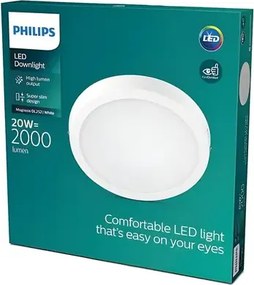 PHILIPS Magneos přisazené LED svítidlo 1x20W bílé / 2000lm / 2700K / I
