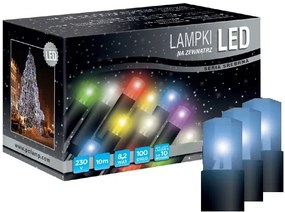 LED osvětlení univerzální - klasická, modrá, 10 m