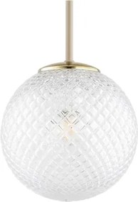 Brilagi - Lustr na lanku STELLA 1xE27/60W/230V pr. 18 cm béžová/zlatá