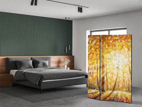 Paraván malba podzimní krajina Rozměr: 135 x 180 cm