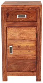 Indický nábytek - Skříňka do koupelny Nela 40x80x35  z indického masivu palisandr Only stain