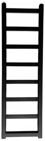 Regnis DEX, topné těleso 300x1520mm se středovým připojením 50mm, 548W, černá matná, DEX150/30/D5/BLACK