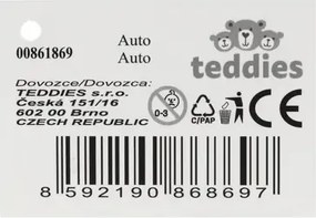 TEDDIES Stavební auto / Autíčko na setrvačník / plast / 9 cm / 4 druhy