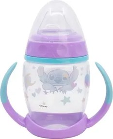 STOR Hrneček s oušky a silikonovým náustkem 270 ml Stitch / Dětský hrn