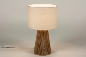 Stolní lampa Marlenn Sail Taupe