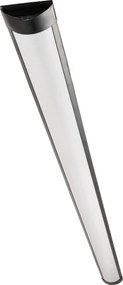 BERGE 4x LED garážová lampa 120cm 36W 3600lm černá 4500k