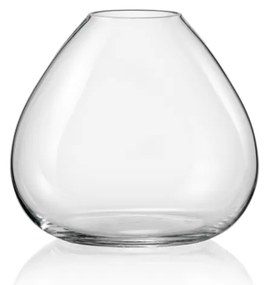 Crystalex malá skleněná váza 18,5 cm