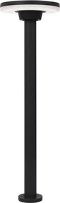 NV 9207168 Venkovní sloupkové svítidlo SUITE černý hliník a akryl LED 12W 3000K 100-240V 140st. IP54 - NOVA LUCE