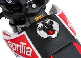 Elektrická motorka Aprilia RX bílá