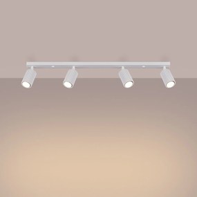 Sollux Lighting Stropní svítidlo KARBON 4L bílé