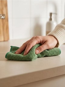 Sinsay - Sada čisticích utěrek z mikrovlákna 5 pack - vícebarevná