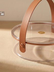 Sinsay - Průhledná dvoupatrová nádoba s rukojetí - clear