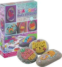 GRAFIX Diamantové malování: Zdobení kamínků / od 5 let