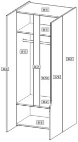 Dětský pokoj 2 BUBU Laski