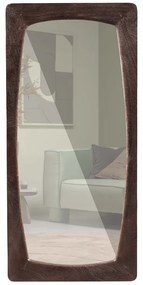 OnaDnes -20% Hoorns Ořechové masivní nástěnné zrcadlo Becks 113 x 53 cm