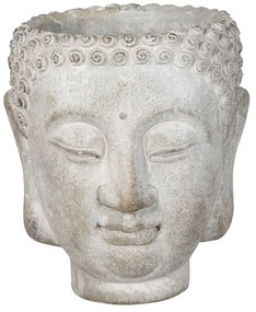 Květináč ve tvaru hlavy Buddhy L  - Ø 15*14*17 cm