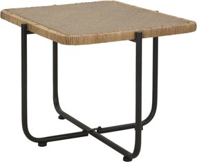 Konferenční stolek Cebu 75 cm černý/hnědý