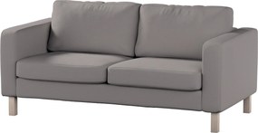 Potah na pohovku IKEA  Karlstad 2-místná, nerozkládací, krátký barva béžová látka pletený vzor