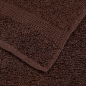 Ručníky FROGN 2 ks hnědé 50x100 cm 360 g/m² 136758