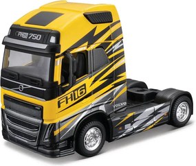 Bburago volvo fh16 globetrotter 750 xxl 1:43 žlutá