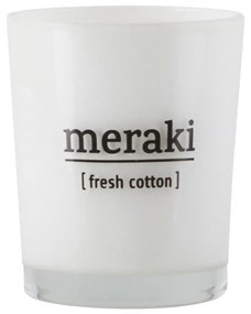 Vonná svíčka Fresh cotton 6,7 cm Meraki