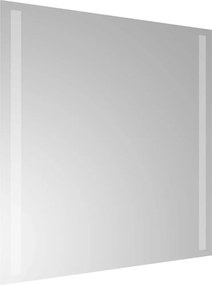 Koupelnové zrcadlo s LED osvětlením 50x50 cm 151739