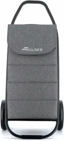 Rolser Com Tweed Polar 8 Black Tube taška na kolečkách, šedá